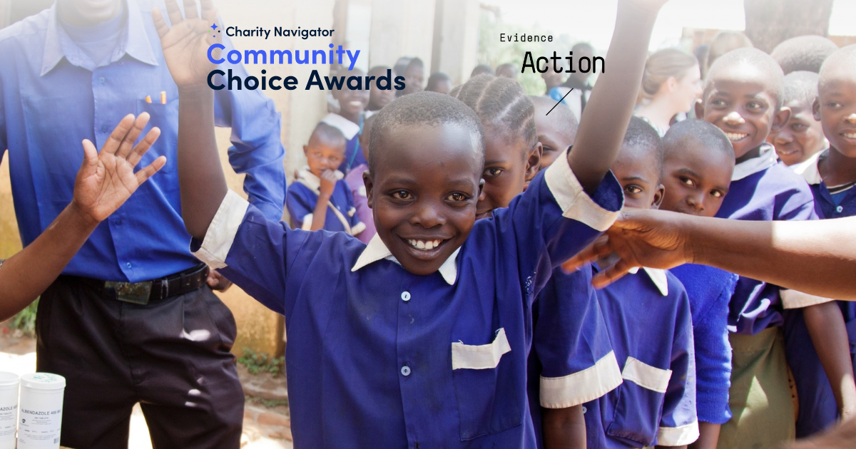 Evidence Action | Evidence Action Earns Charity Navigator Community…